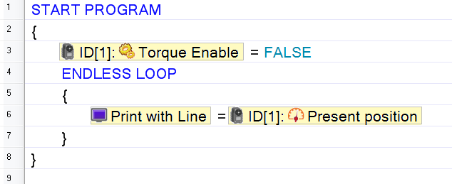 Control Dynamixel smart actuators with RoboPlus (1/2)